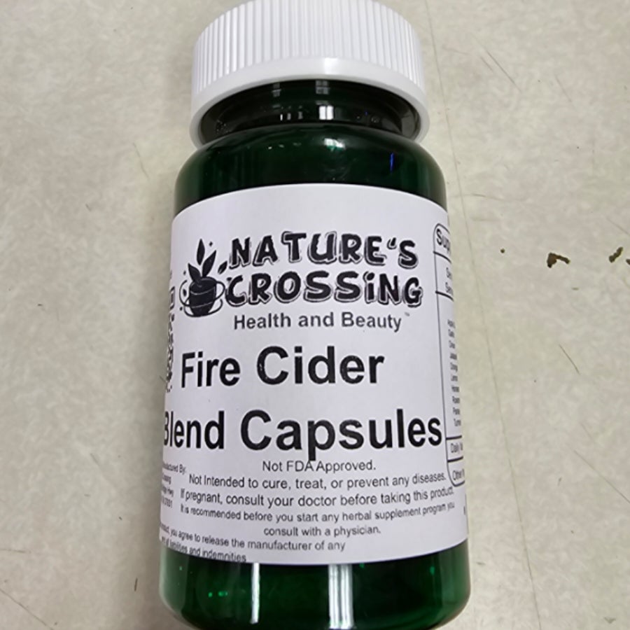 Fire Cider Capsules | Nature's Crossing Store