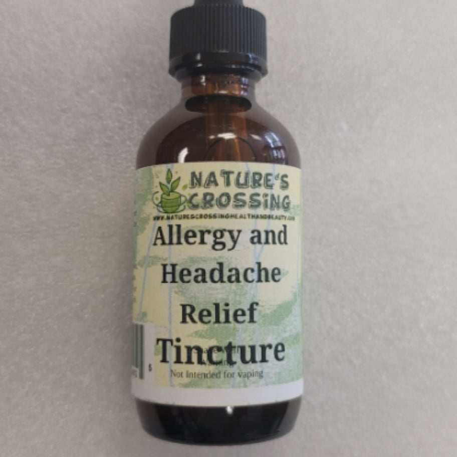 Allergy And Headache Tincture | Nature's Crossing Store
