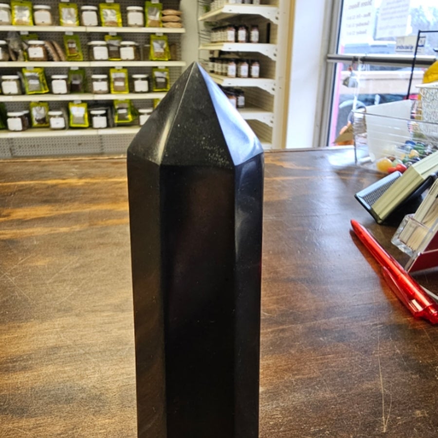 Black Basalt Tower (3) | Nature's Crossing Store