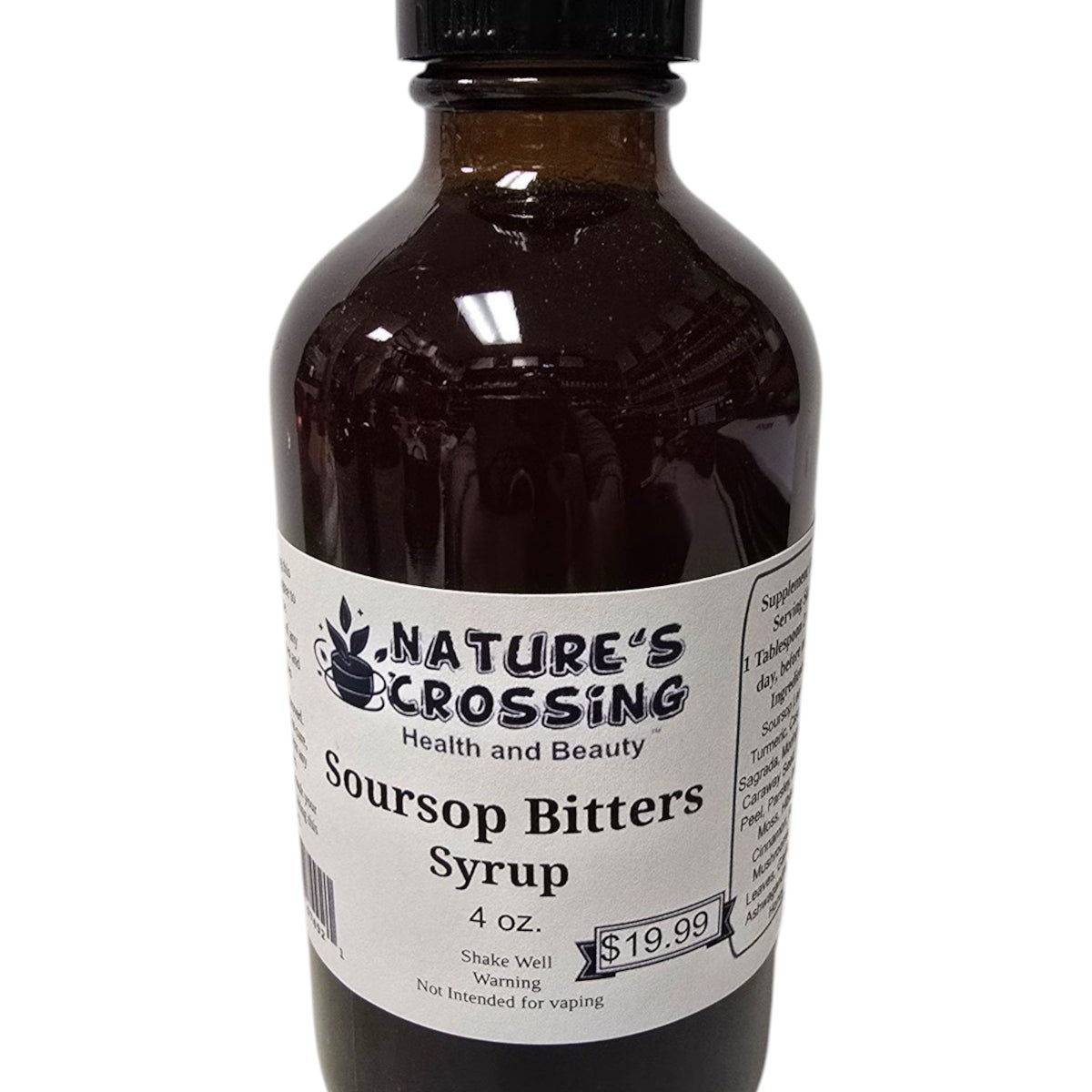 Soursop Bitters Syrup | Nature's Crossing Store